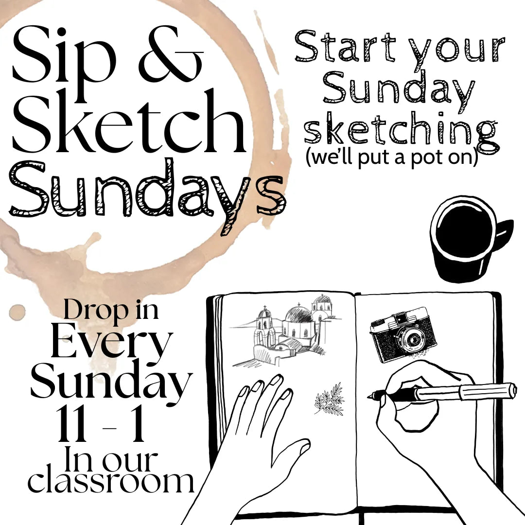 Sunday Morning Coffee & Drawing Drop-In | Art Noise